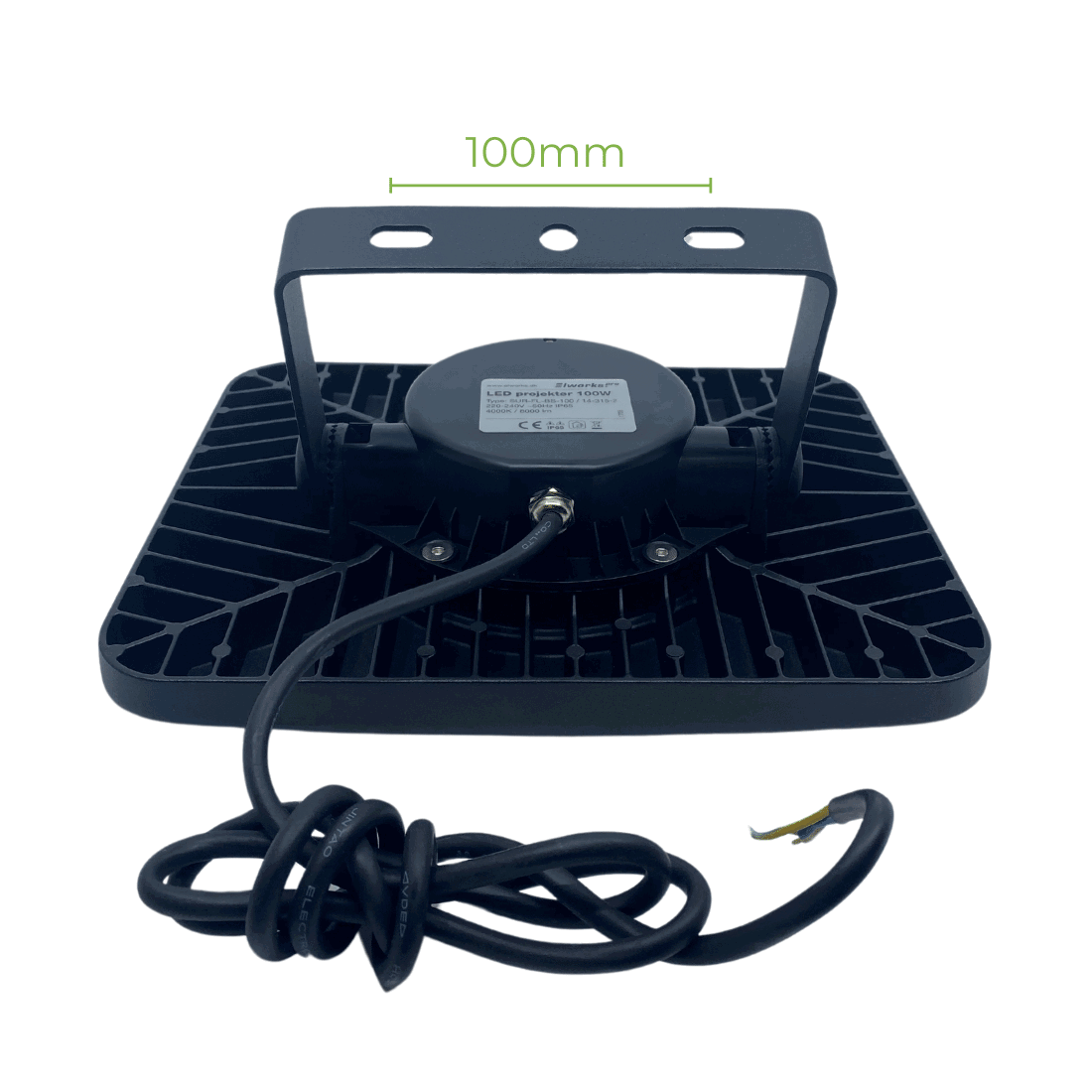 LED Projektør | IP65 | 4000K | 8000lm | 100W